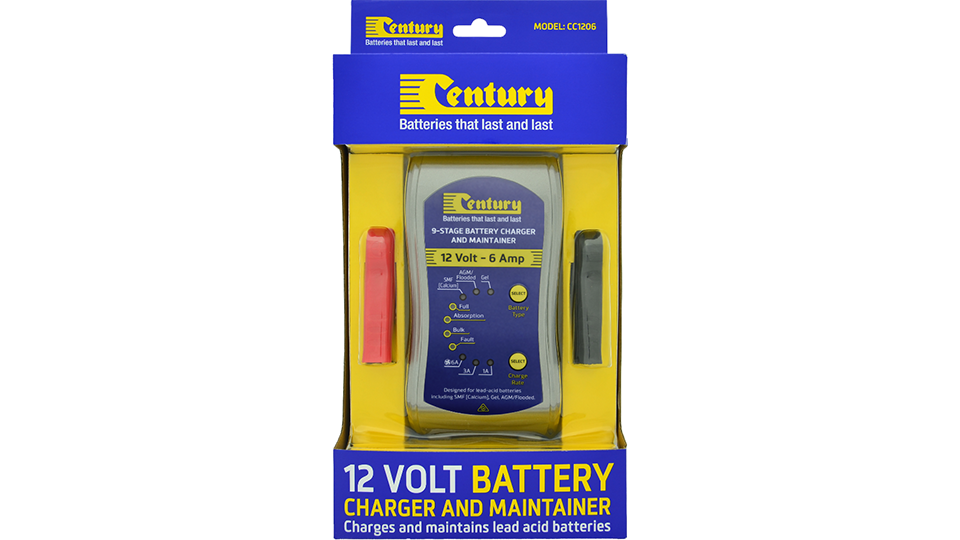 Century 12V 6A Battery Charger